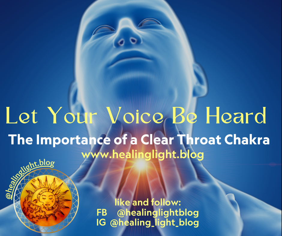 Let Your Voice Be Heard – Healing Light